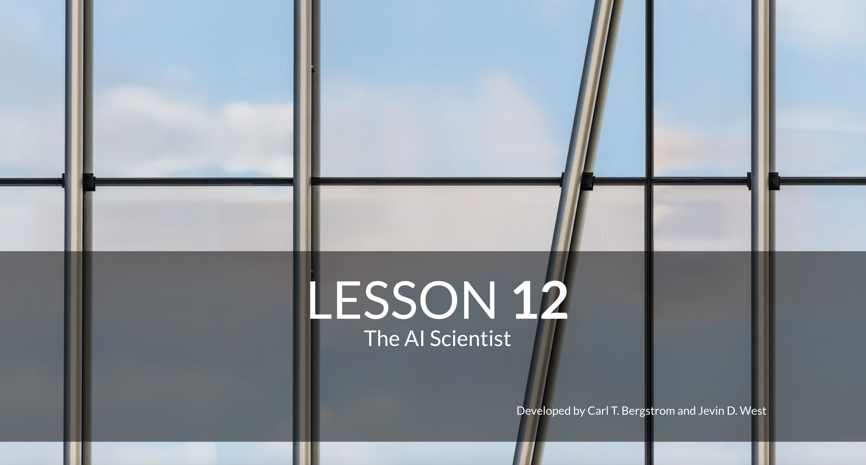 LESSON 12: The AI scientist