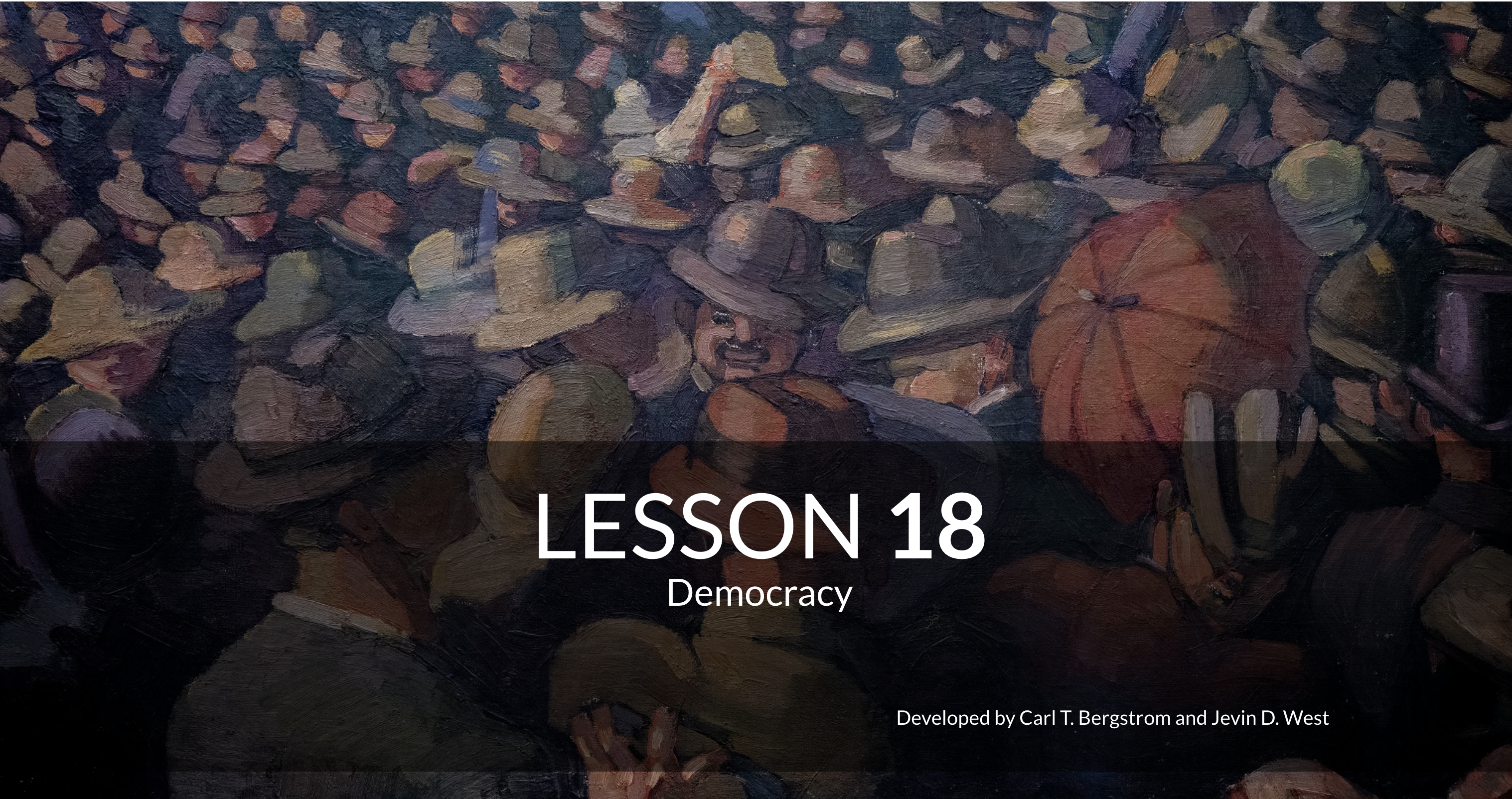 LESSON 18: Democracy